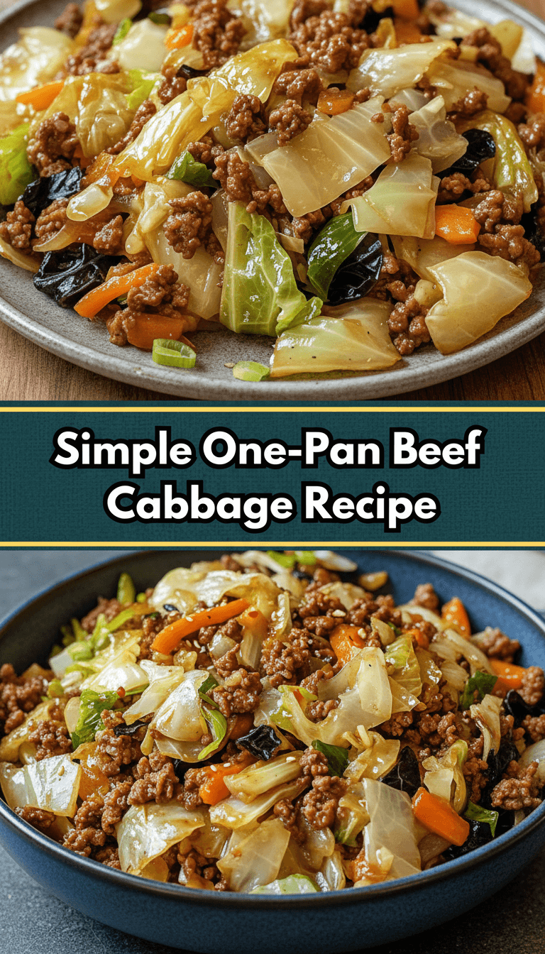 Irresistible Chinese Ground Beef and Cabbage Stir-Fry Recipe – Optimal ...