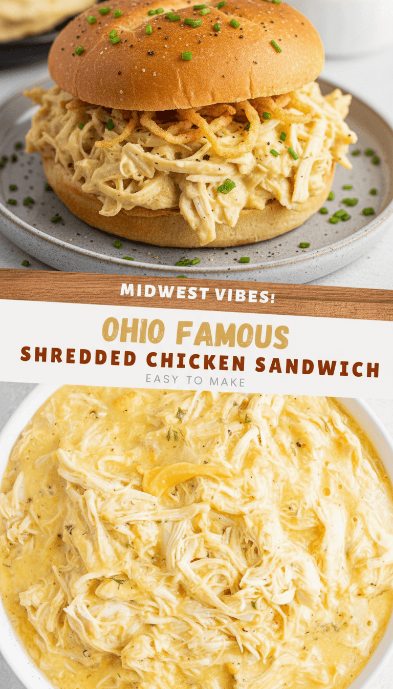 Ohio Shredded Chicken Sandwich – Optimal Yummy