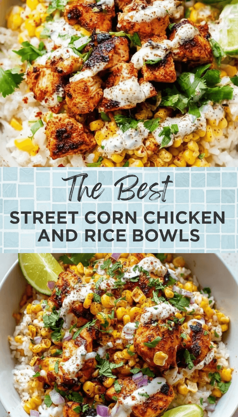 Street Corn Chicken and Rice Bowls – Optimal Yummy